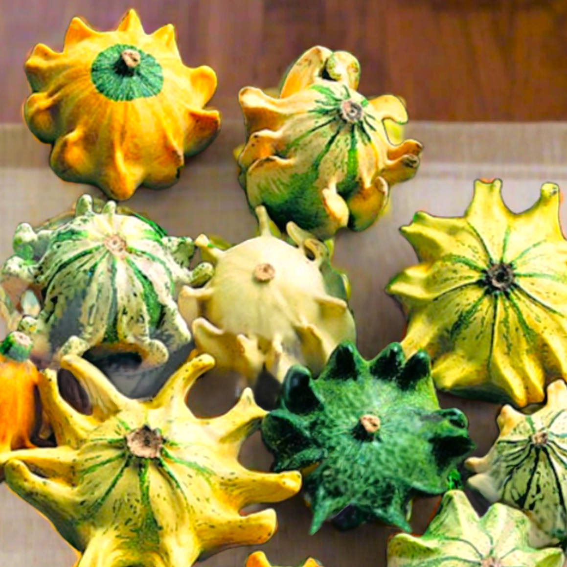 Crown of Thorns Ornamental Gourd Seeds | Shenot Ten Decorative Autumn ...